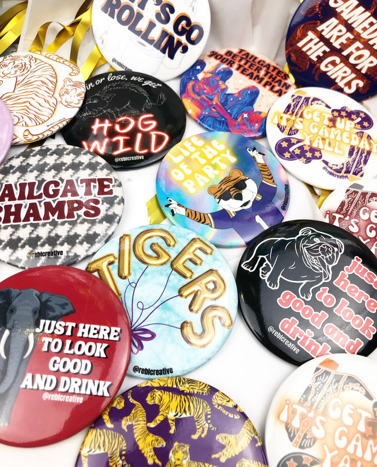 REBL Buttons by REBL Creative